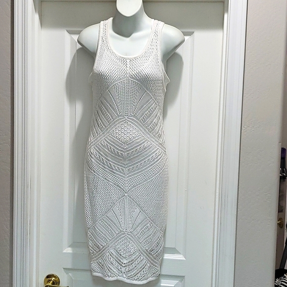 Guess | Dresses | Guess Crochet Dress With Adjustable Strap Lining ...